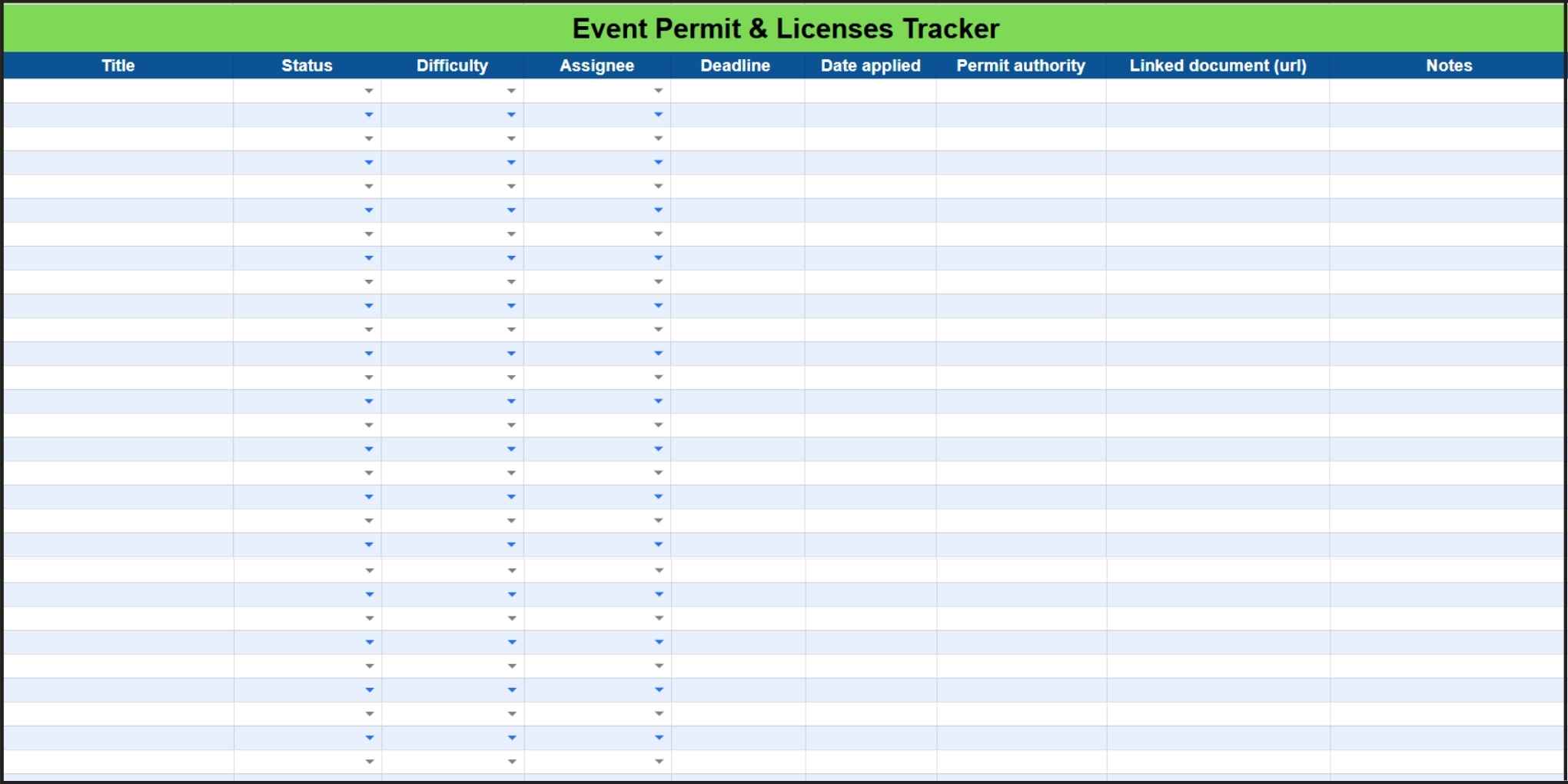 16 Must-Have Event Planning Templates: Free and Customizable - Rent2Way