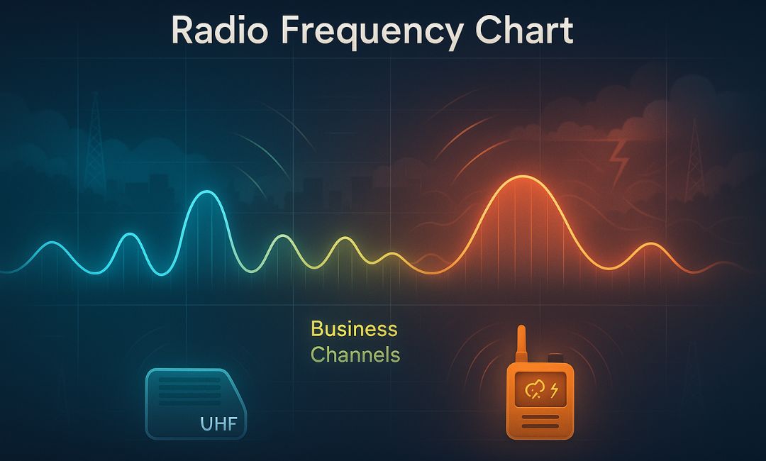 Radio Frequency Chart: Complete Guide to UHF, VHF, and Business ...